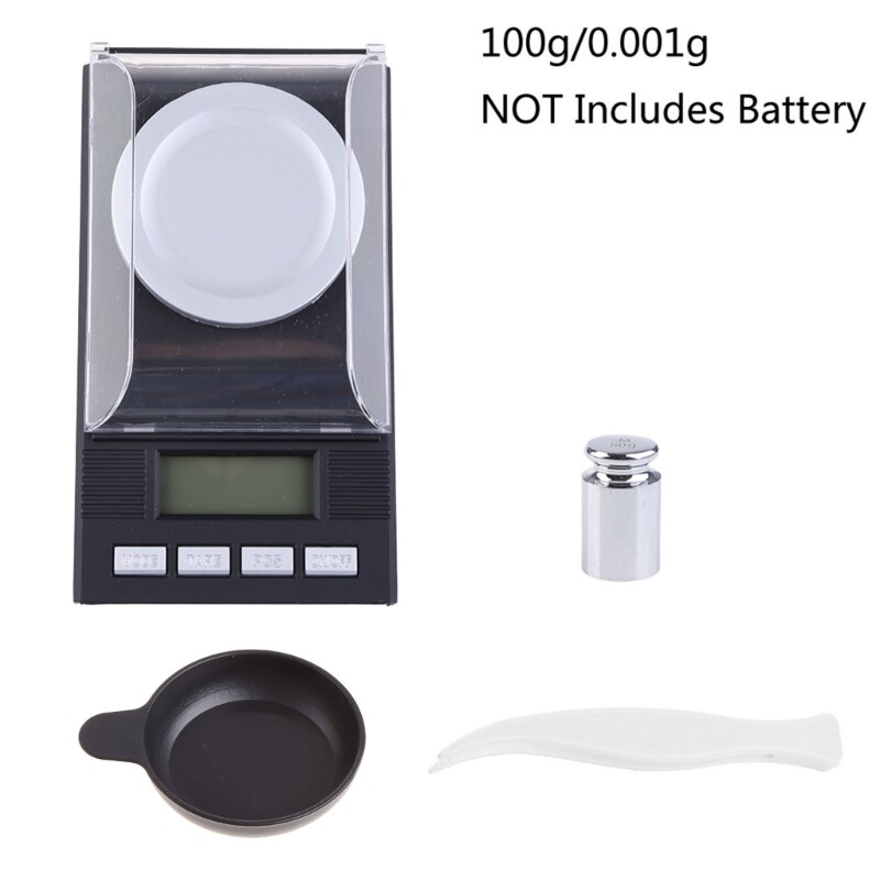 Digital Lab Scale 100g/0.001g LCD Backlit Digital Jewelry Scale ...