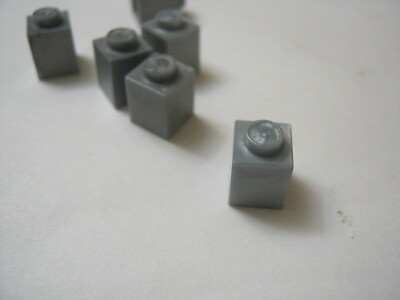 Generic, Mega Bloks, Hasbro Etc. Lot 6 1x1 Silver Gray Bricks (021-21 ...