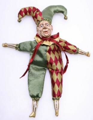 Katherine's Collection Wayne Kleski 8.5" Jester Ornament | eBay