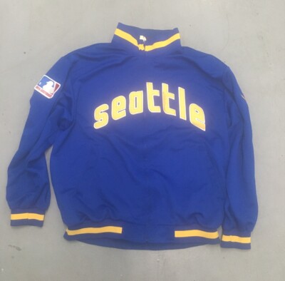 Vintage SEATTLE PILOTS Jacket AUTHENTIC MITCHELL & NESS Jersey XL | eBay