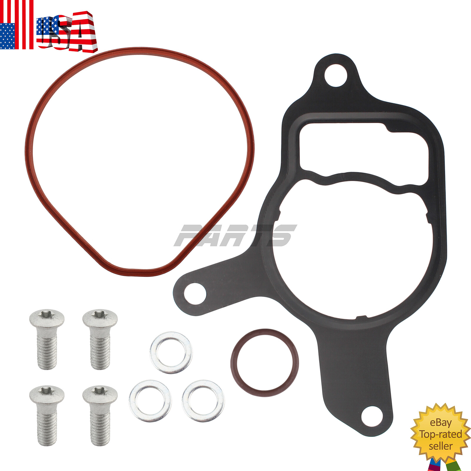 VACUUM PUMP REBUILD KIT For VW Volkswagen Jetta Seal Gasket 2.5L ...