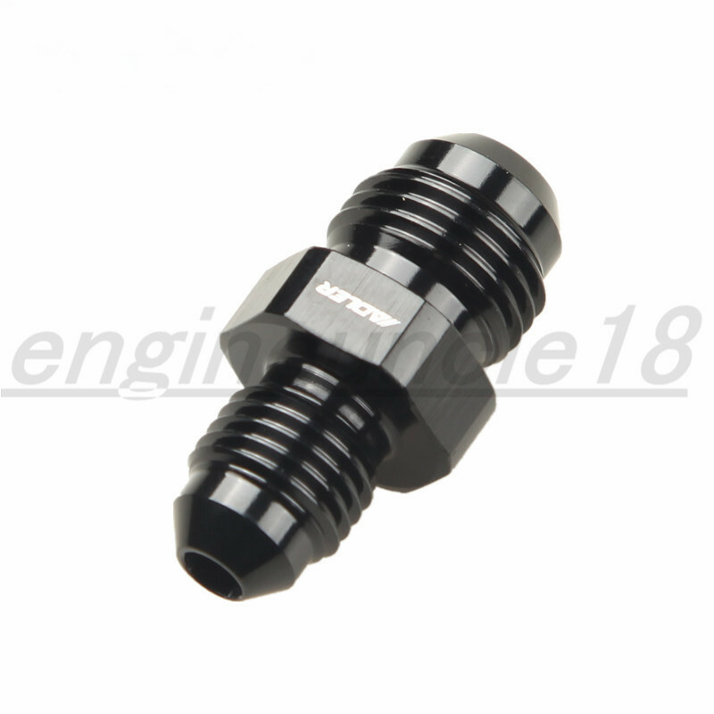 AN4 AN6 AN8 AN10 AN12 AN16 Aluminum Straight Reducer Adapter Adaptor ...