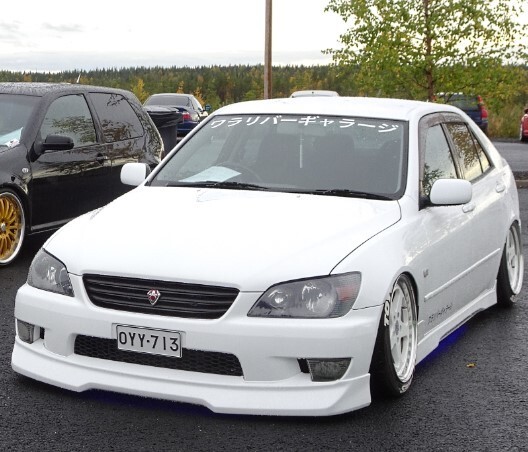 Fits LEXUS IS200 IS300 - TRUST Style Front Bumper Lip Spoiler Altezza ...