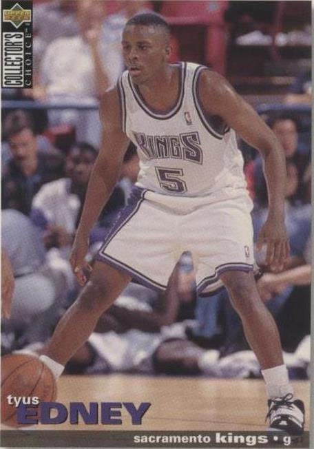 1995-96 Upper Deck Collector's Choice - Tyus Edney #297 (RC) for sale ...