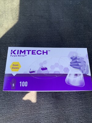Case Of 10 Boxes Kim tech Size Small Nitrle Powder Free Exam Gloves | eBay