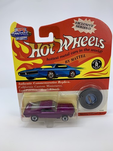 1967 Custom Mustang Magenta Hot Wheels Redline 25th Anniversary 1993 ...