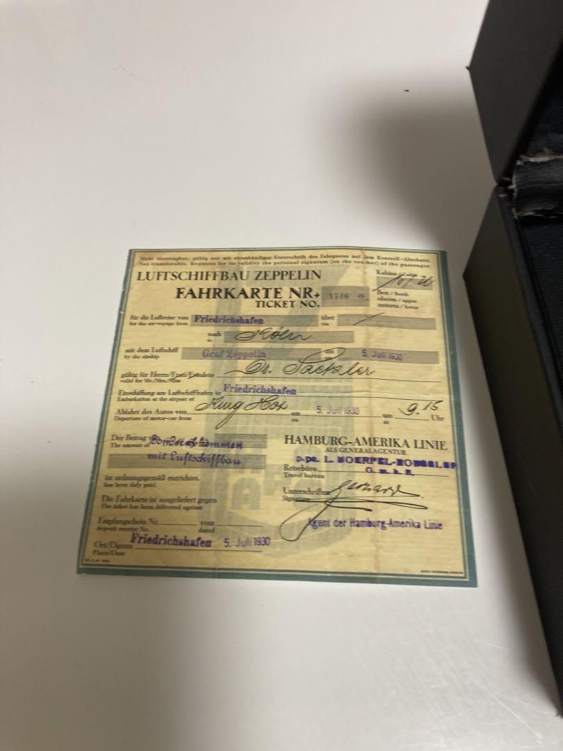 Zeppelin Watch Hindenburg Chronograph 7086-1 LZ129 | eBay