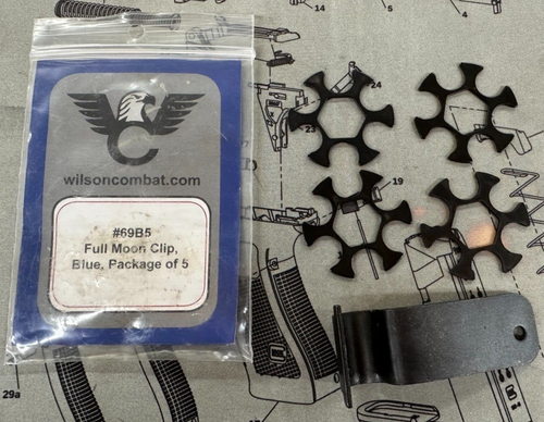 4, 45 ACP Full Moon Clips with Unloader Tool. | eBay
