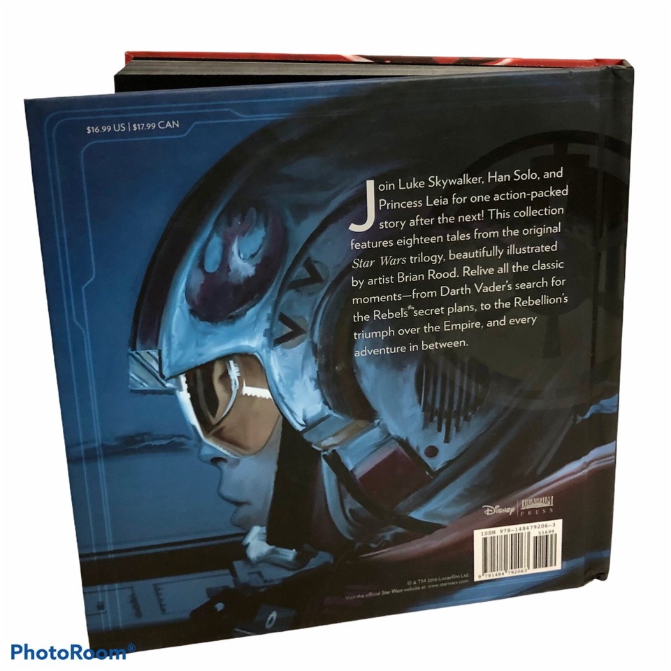 Star Wars The Original Trilogy Book HC Storybook Collection by Disney ...