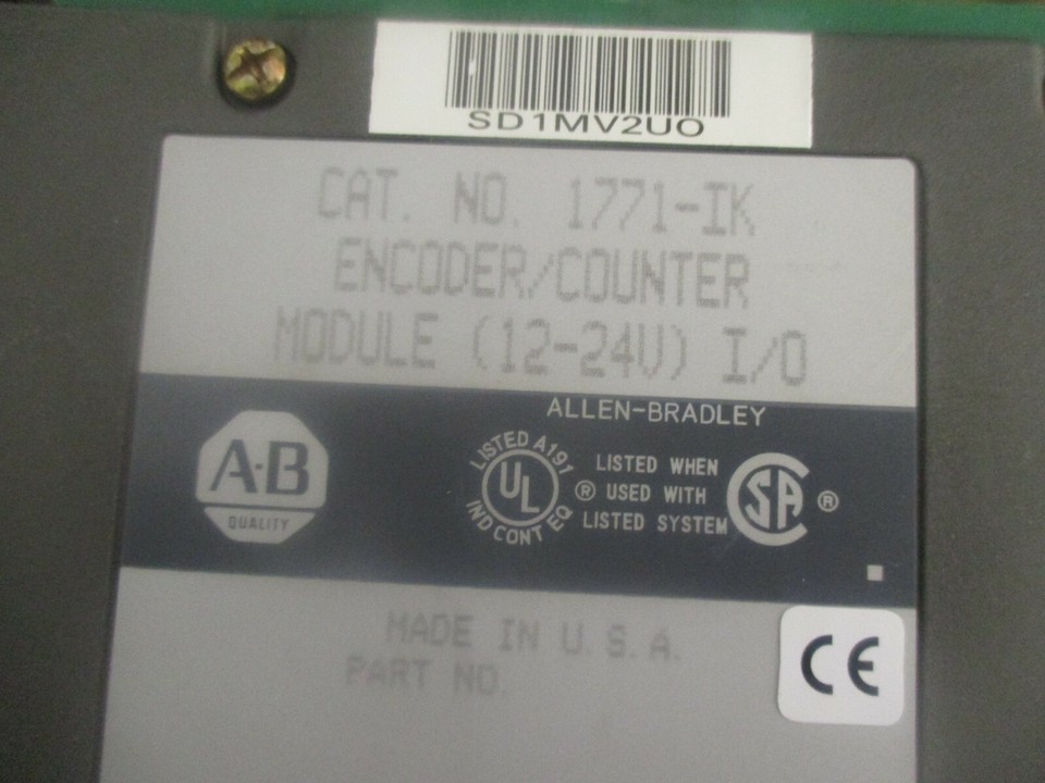 Allen-Bradley Cat. No: 1771-IK Encoder / Counter Module | eBay