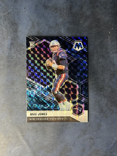 2021 Panini Mosaic Genesis Prizm Mac Jones Rookie RC #306 Patriots ...