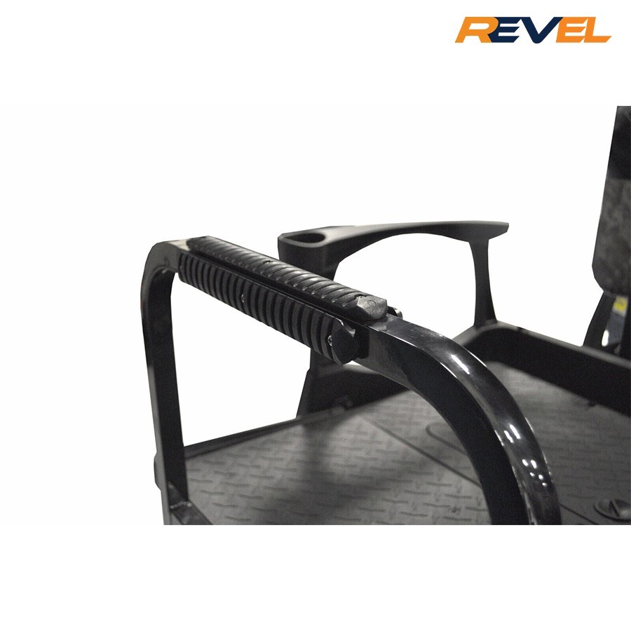 Yamaha Drive2 Golf Cart MadJax Genesis 250 Rear Flip Seat Kit w/ Black ...