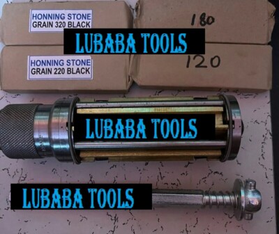 CYLINDER ENGINE HONE KIT 34 mm to 60mm Honing Machine + 4set Honing ...