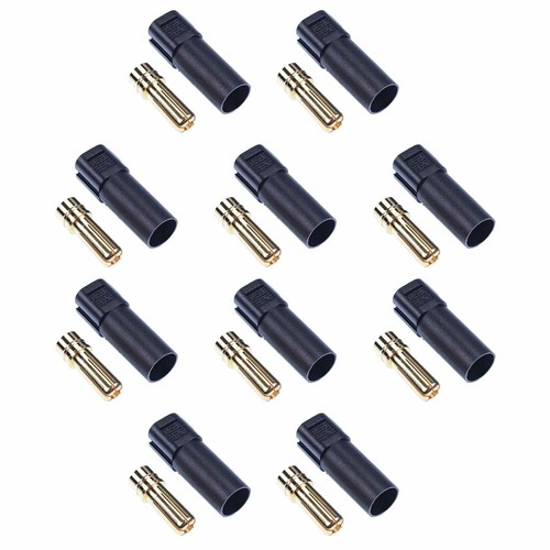 10 x Black Male XT150 Gold Plated Connector 60A Amass | eBay