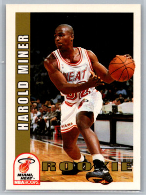 Harold Miner Rookie - 1993 Skybox NBA Hoops - Miami Heat | eBay