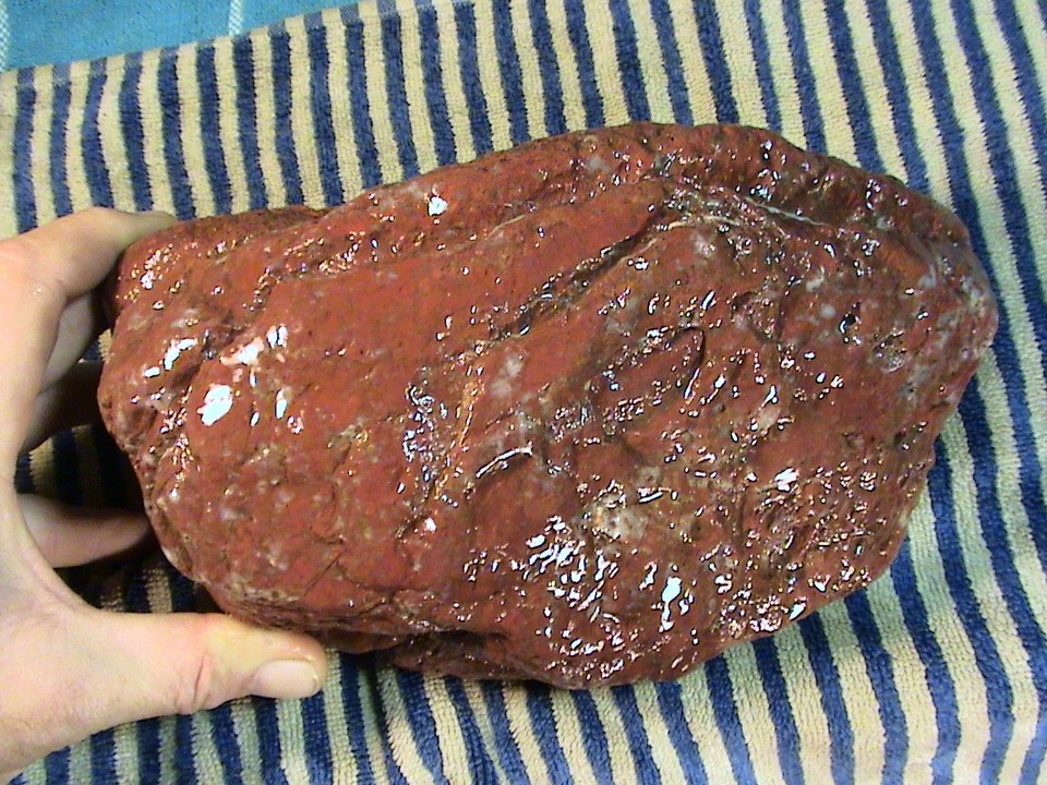 Vibrant Red Jasper Gemstone, Lapidary Rock, 100% Natural Rock, 9 LBS, 3 ...