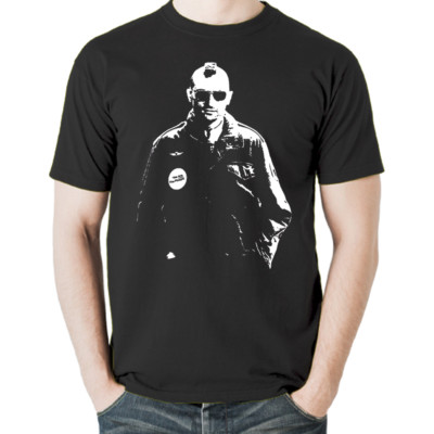 Travis Bickle Mohawk Taxi Driver Robert De Niro 1970s Movie T Shirt ...