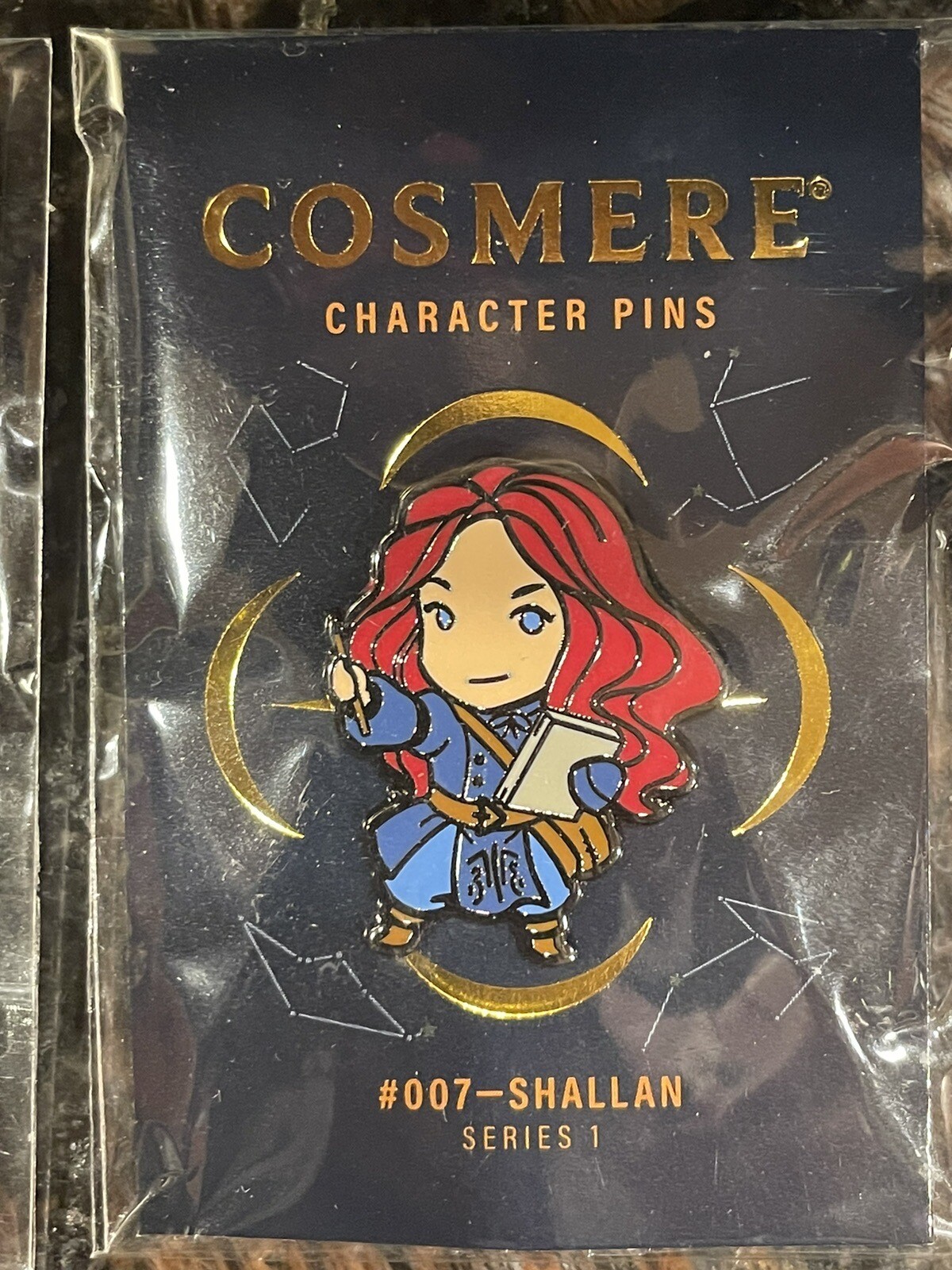 COSMERE Dragonsteel SHALLAN Character Pin (#007) YEAR OF SANDERSON ...