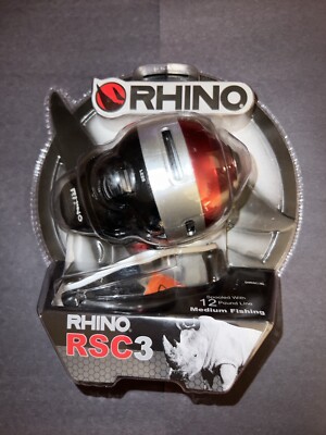 NIP Zebco Rhino RSC3 Medium Spincast Fishing Reel 32784547341 | eBay