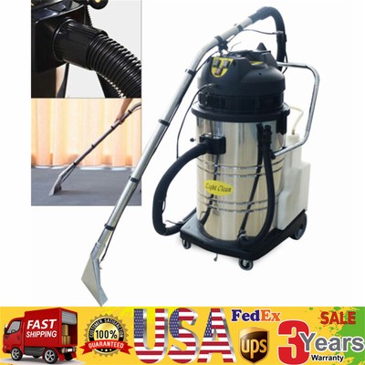 Carpet Shampooer Machine 60L Commercial Carpet Cleaner - 2110W Heavy ...