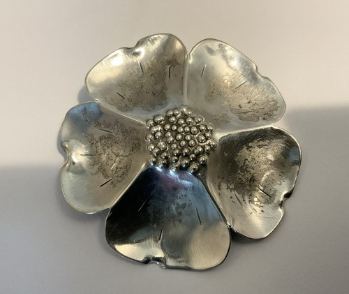 Vintage Sterling Silver - STUART NYE Dogwood Flower Brooch Pin | eBay