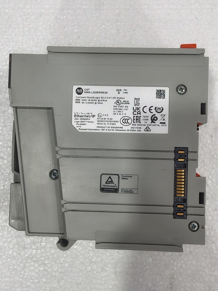 Allen-Bradley 5069-L320ERMS2K/B Compact GuardLogix 5380 Controller Not ...