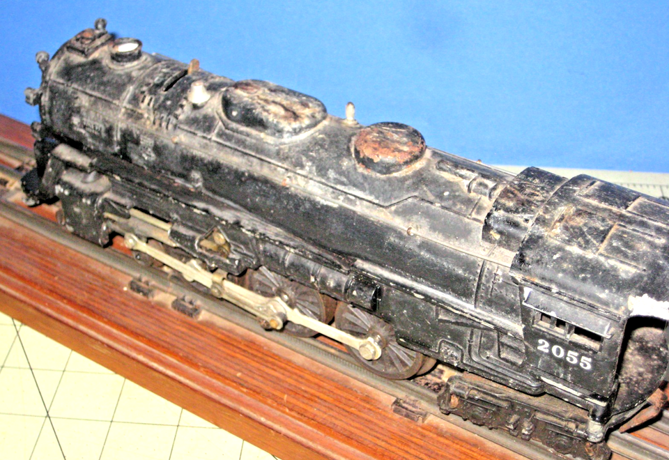 PW Lionel #2055 Hudson 4-6-4 Complete, intact, very rough. Restoration ...