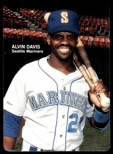 1989 Mother's Cookies Seattle Mariners Alvin Davis Seattle Mariners #2 ...