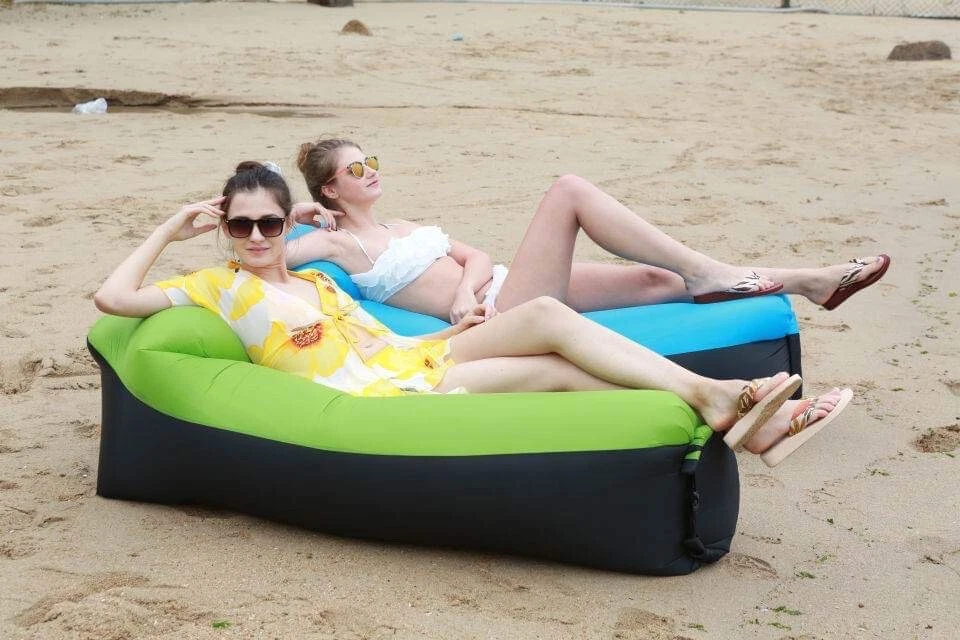 Lazy Lounger Inflatable Air Bed Sofa | Baci Living Room