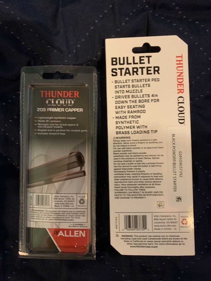 Muzzleloading Accessory- Bullet Starter- 209 Capper - Hunting- Deer ...