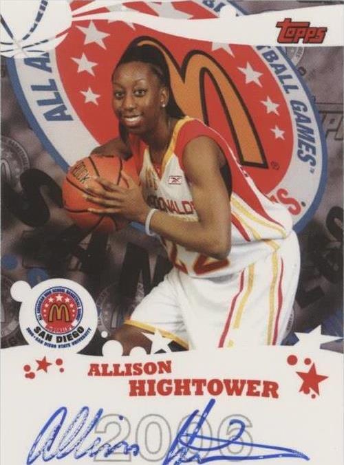2006 Topps McDonald's High School All American - #G16 Allison Hightower ...