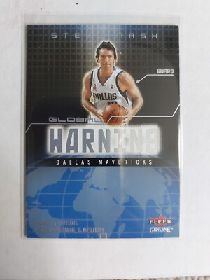 2002-03 Fleer Genuine Global Warning Steve Nash #GW 6 | eBay