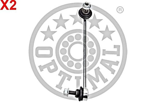 OPTIMAL 2x Link Stabilizer Front Steel For SMART Fortwo 07-12 ...