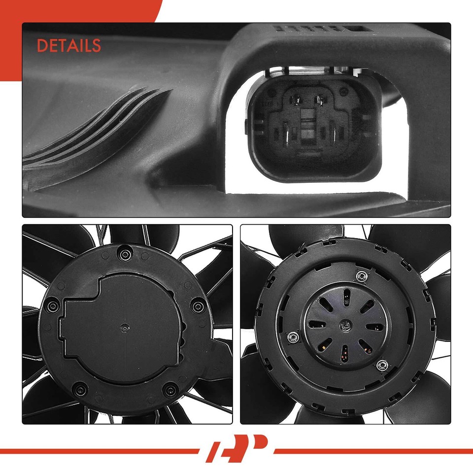 A-Premium Cooling Fan Assembly w/ Shroud for Mercedes-Benz W203 W209 ...