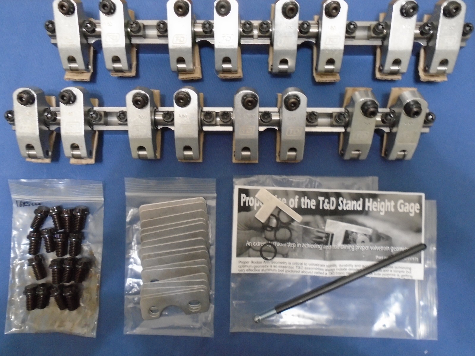 T&D Machine Products SBC Sport Comp Shaft R/A Kit 110000-150/150 ON ...