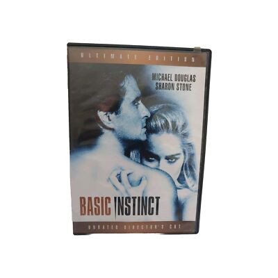 Basic Instinct DVD 1992 Unrated Director’s Cut WS NR 128 Mins. Michael ...