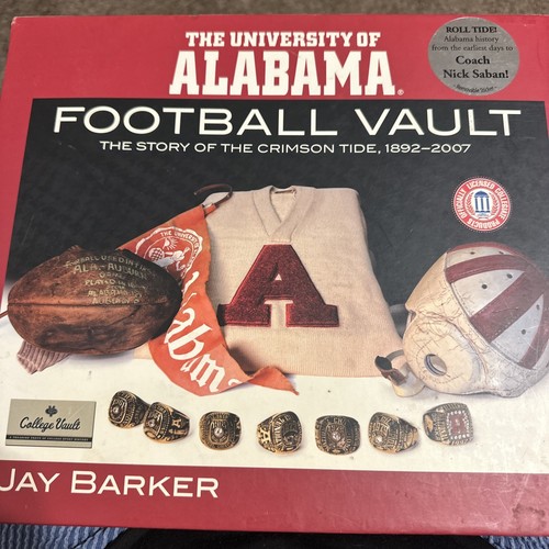 Alabama Football Vault by Jay Barker (2007, Hardcover) | eBay