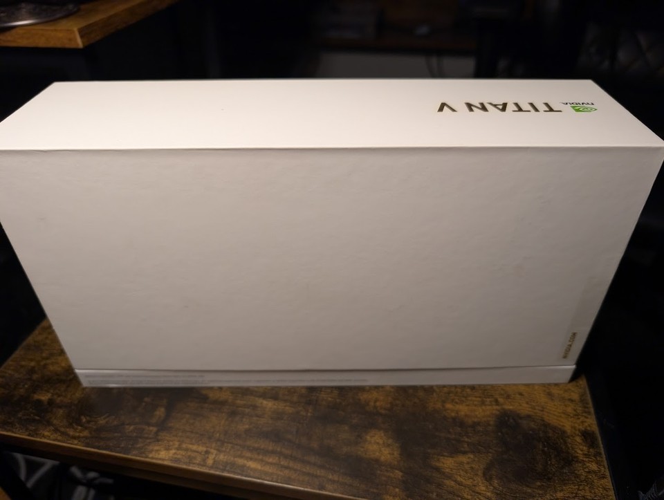 NEW & FACTORY SEALED NVIDIA TITAN V 12GB HBM2 Graphics Card - Collector ...