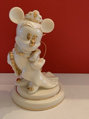 Lenox Disney Showcase Collection Minnie Mouse’s Elegant Evening 6” Gold ...