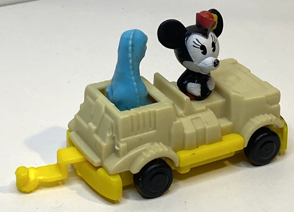 Minnie Mouse at the DINOSAUR Attraction McDonald's Toy Happy Meal ...