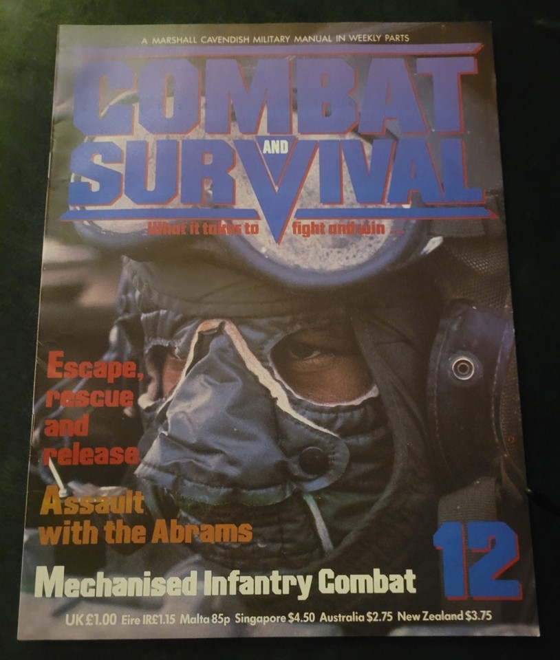 Combat & Survival Magazine, Volume 1 Issues 1-12, 12 magazines | eBay UK
