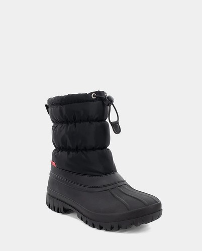 Chooka Women's CH Nylon Puffer Snow Boot Water Repellant Black Size 10 ...