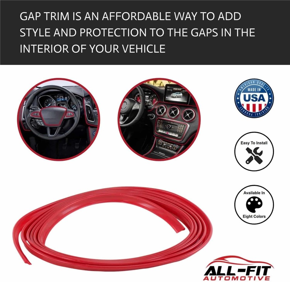 All-Fit Gap Trim Interior Custom Automotive Trim | Universal Fit ...