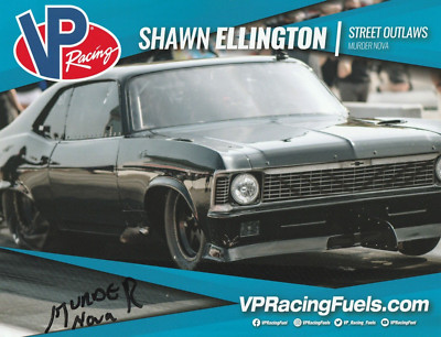 2023 MURDER NOVA signed STREET OUTLAWS HERO PHOTO CARD VP RACING PRI ...