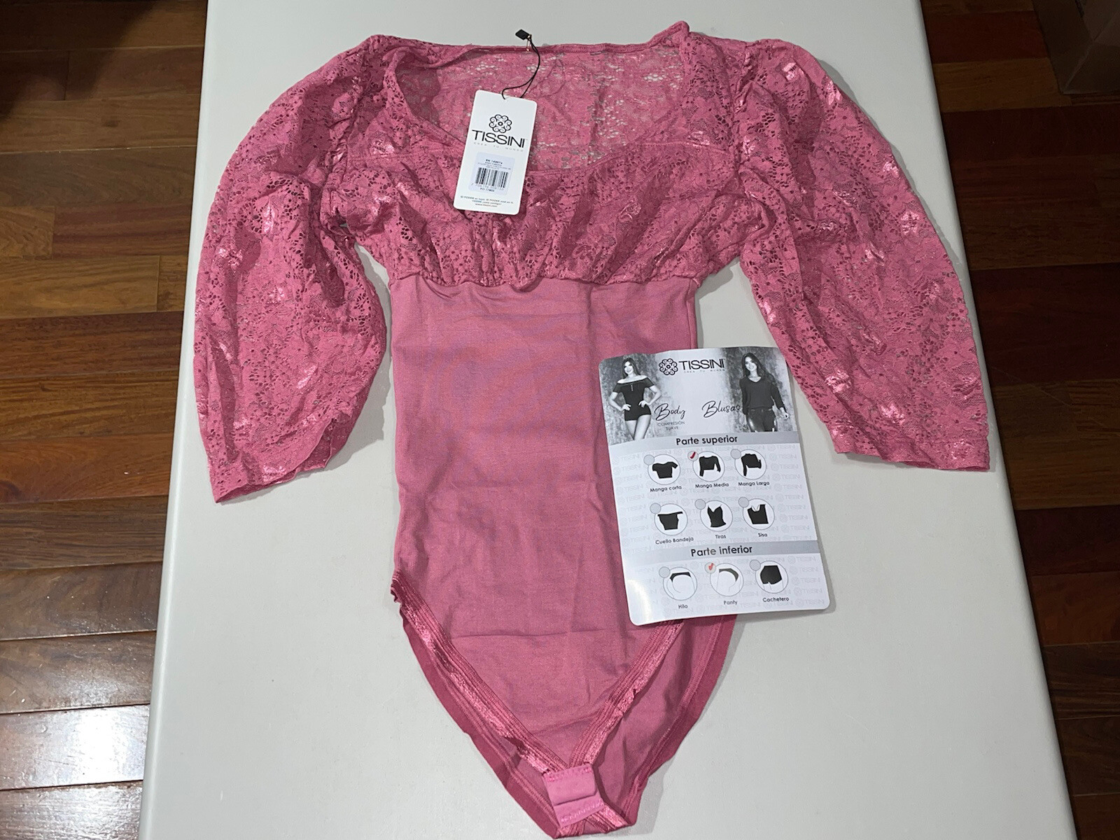 Tissini Faja Women's Pink Body Carlota Size Medium | eBay