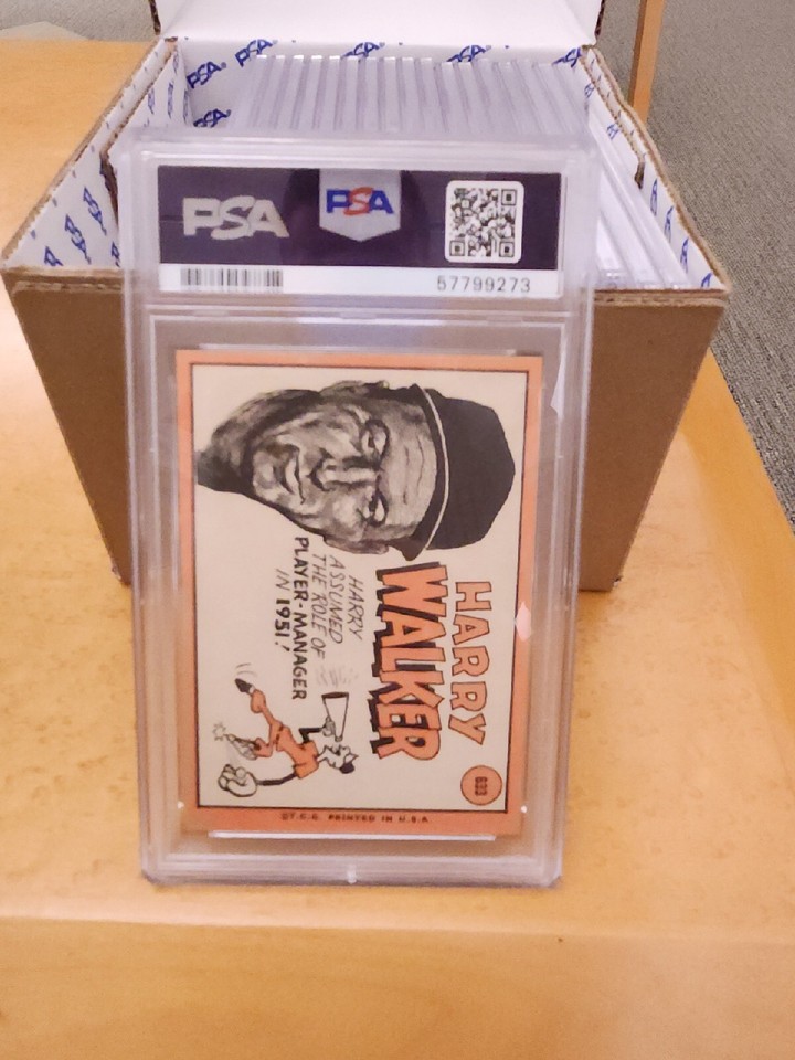 1969 Topps Baseball #633 Harry Walker PSA 5 EX Houston | eBay