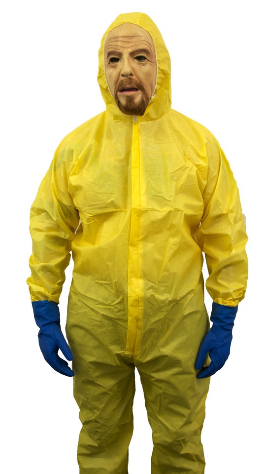 Walter White Mask Latex Heisenberg Halloween Fancy Dress Costume Full ...