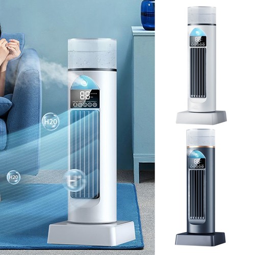 16'' Tower Fan, Misting Fan with 700ml Tank, 90° Oscillating Fan w ...