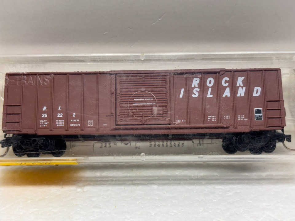 N Scale Kadee Micro Trains MTL 25430 Rock Island RI 35222 Box Car | eBay