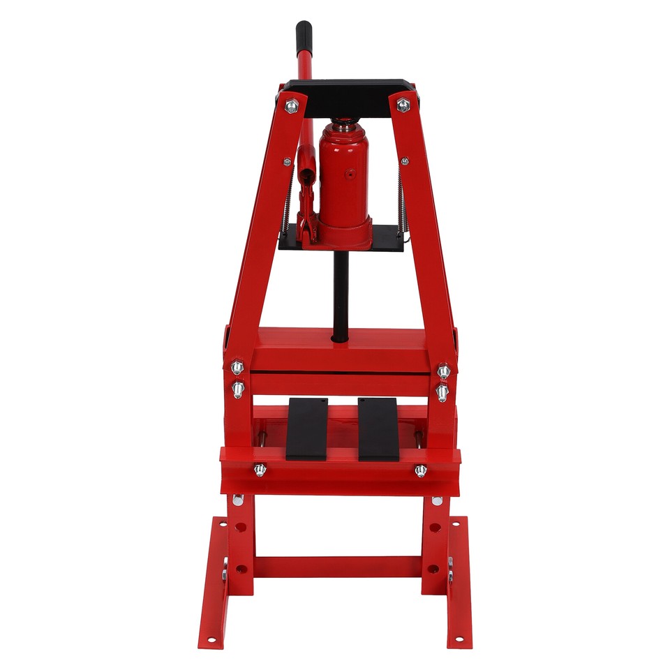 Hydraulic Shop Press 6 Ton w/ Press Plates A-Frame Benchtop Press Stand ...